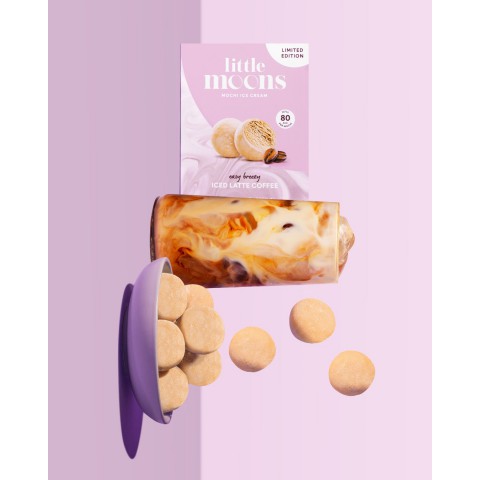 Iced Latte Coffee Mochi Ice Cream 6x32g Little Moons