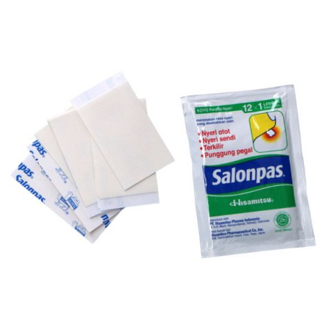 Salonpas Medicated Heating Patches 12pcs Hisamitsu