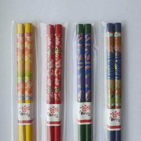 Chopsticks in different colours 22,5cm 1pair Emro Aziatica