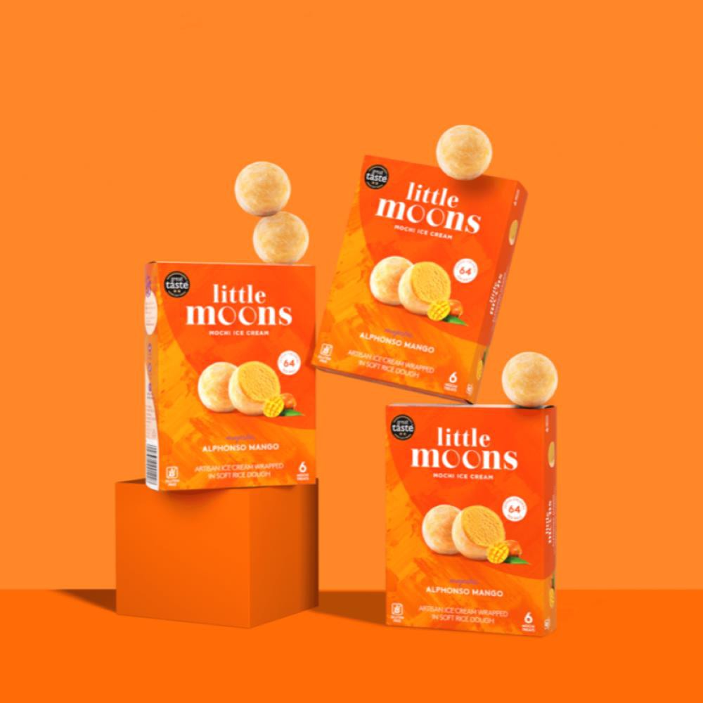 Alphonso Mango Mochi Ice Cream 6x32g Little Moons