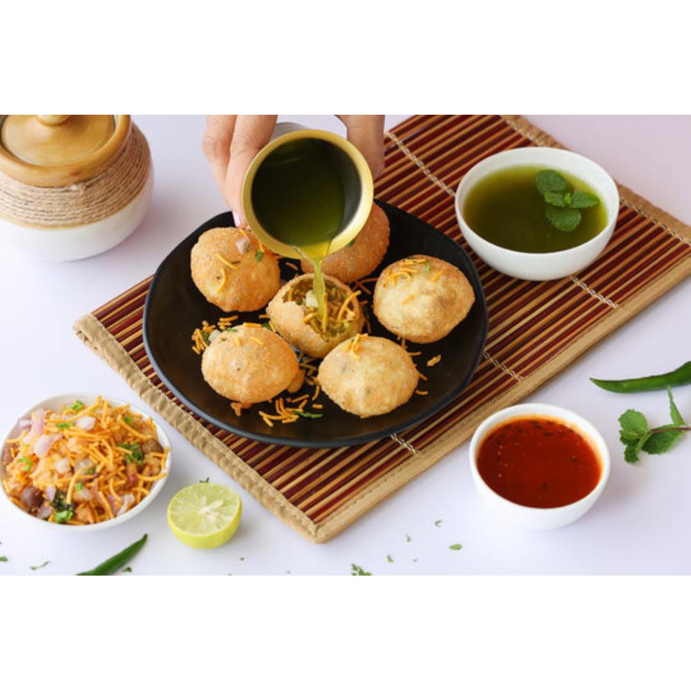 Pani Puri Balls 200g Ashoka – Indian gol-gappa snacks